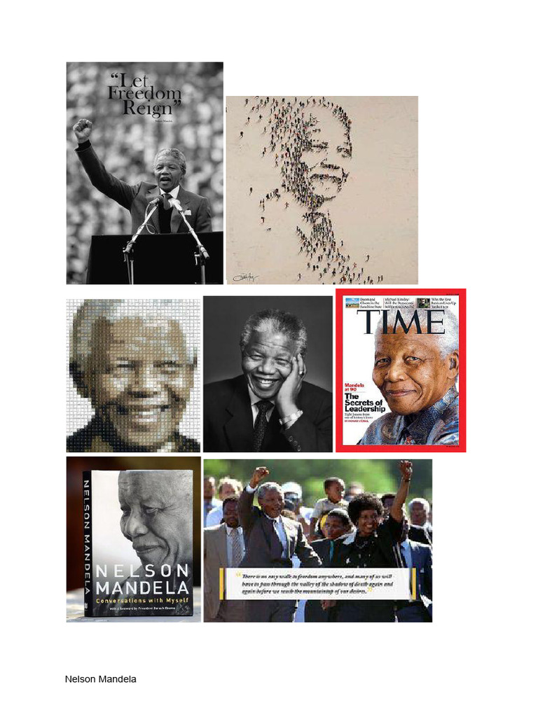 Nelson Mandela Collage | PDF