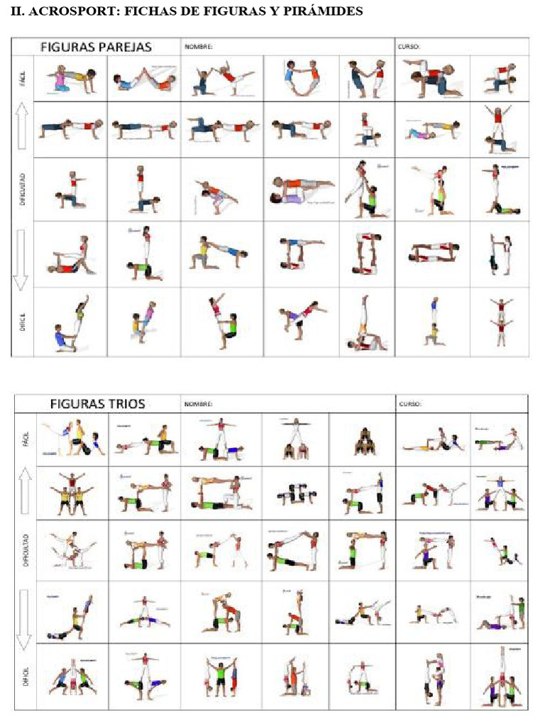 Figuras Acrosport | PDF