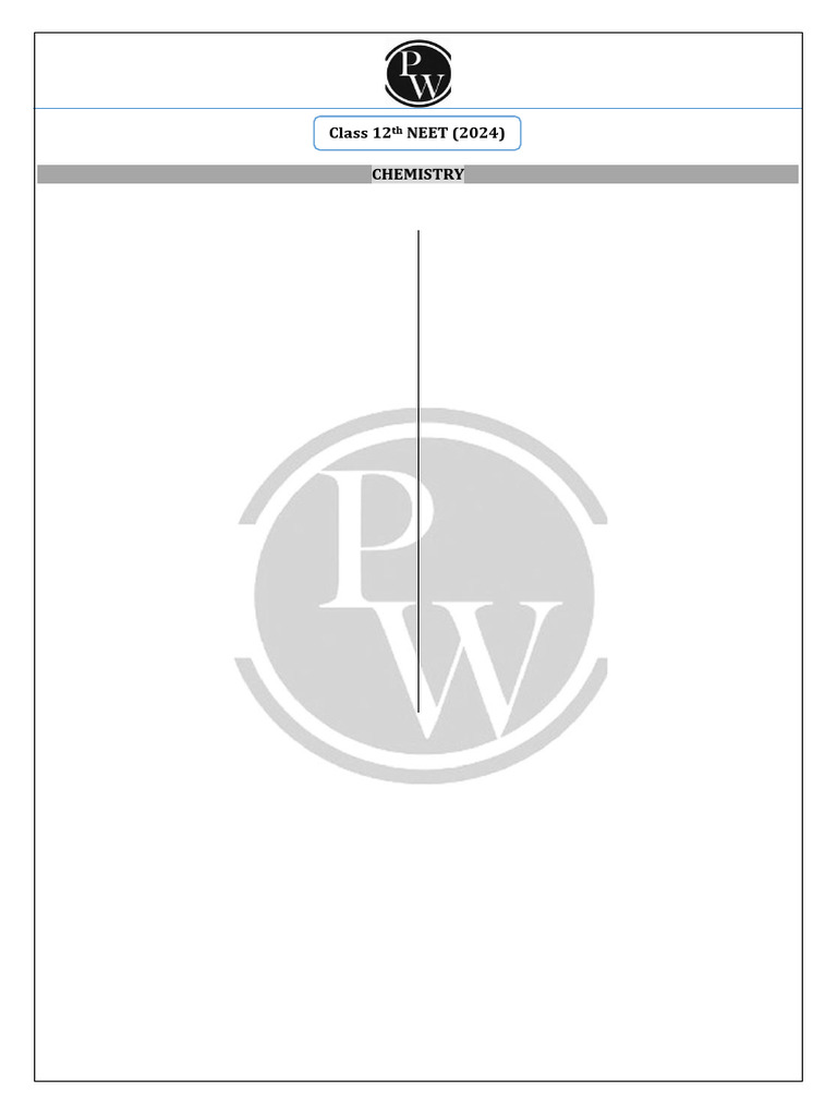 Class 12th NEET Chemistry Sample Paper 3 Alka Meena Mem Vijay Kr ...