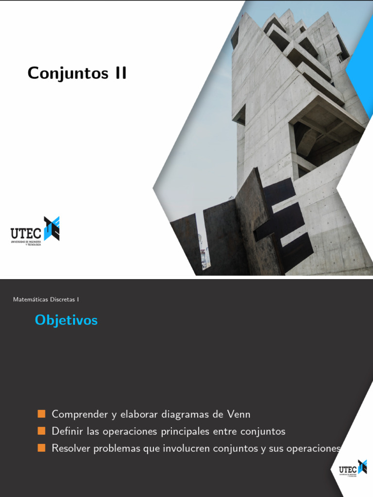 MD1.Capítulo3.Conjuntos2 | PDF | Matemáticas discretas | Variable (Matemáticas)
