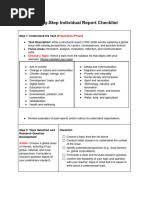 Individual Report Writing Template | PDF | Reason | Cognitive Science