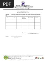 Apao Elementary School Learning Continuity Plan | PDF | Teachers | Learning