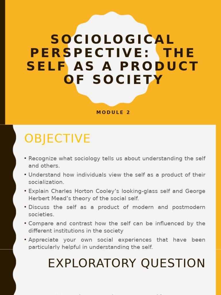 LESSON 2 - Sociological Perspective in UTS | PDF | Sociology | Behavioural Sciences