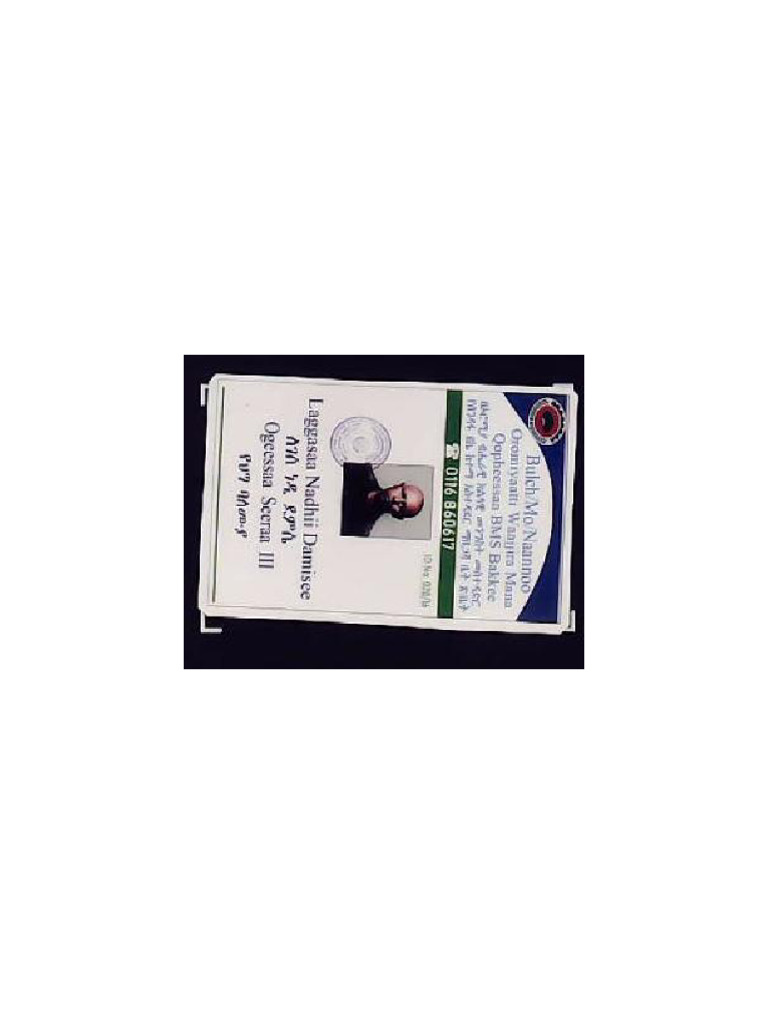 Proof of Identity | PDF