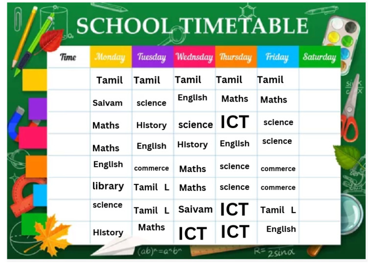 Tamil Subject Overview and Curriculum | PDF