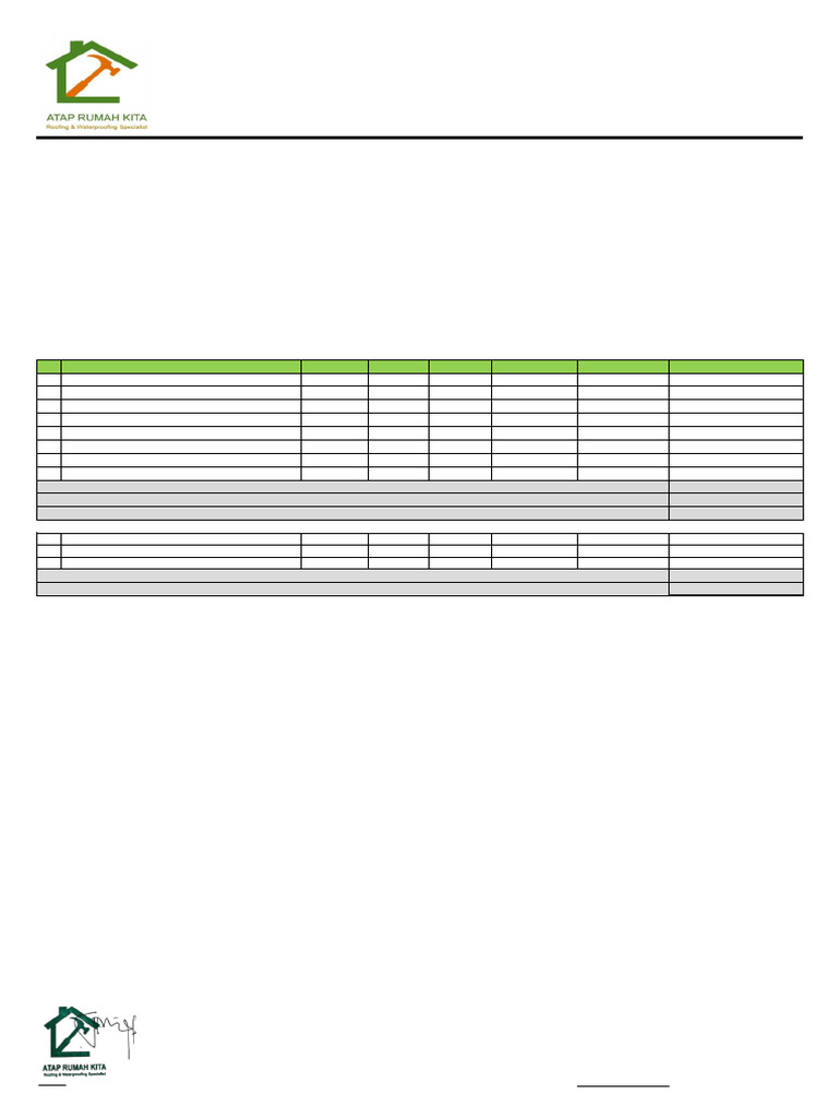 Penawaran Atap Bitumen GAF Timberline | PDF
