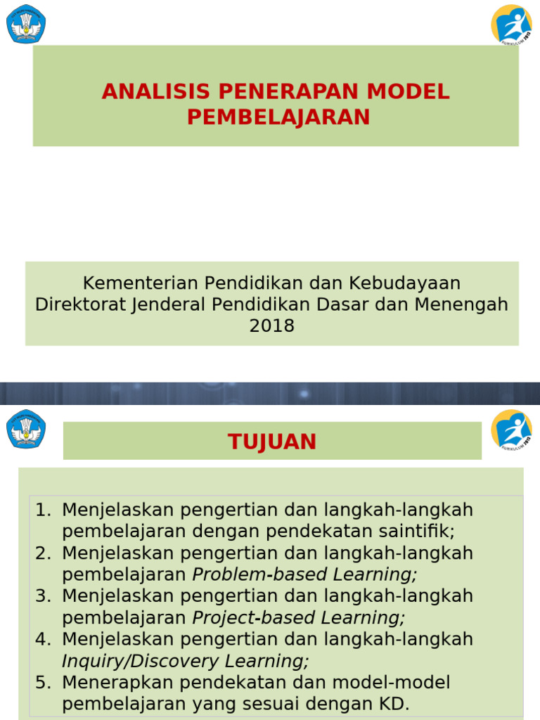 04c Analisis Model Pembelajaran | PDF