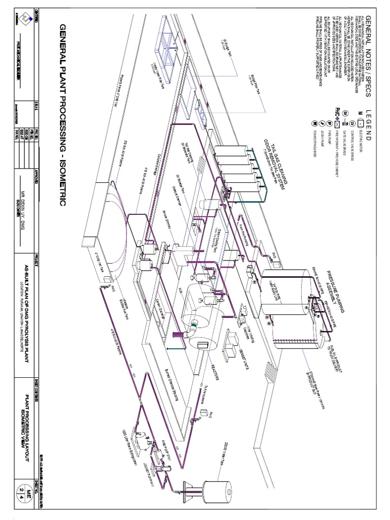 Me2 - General Layout - Isometric | PDF | Gas Technologies | Hydraulics
