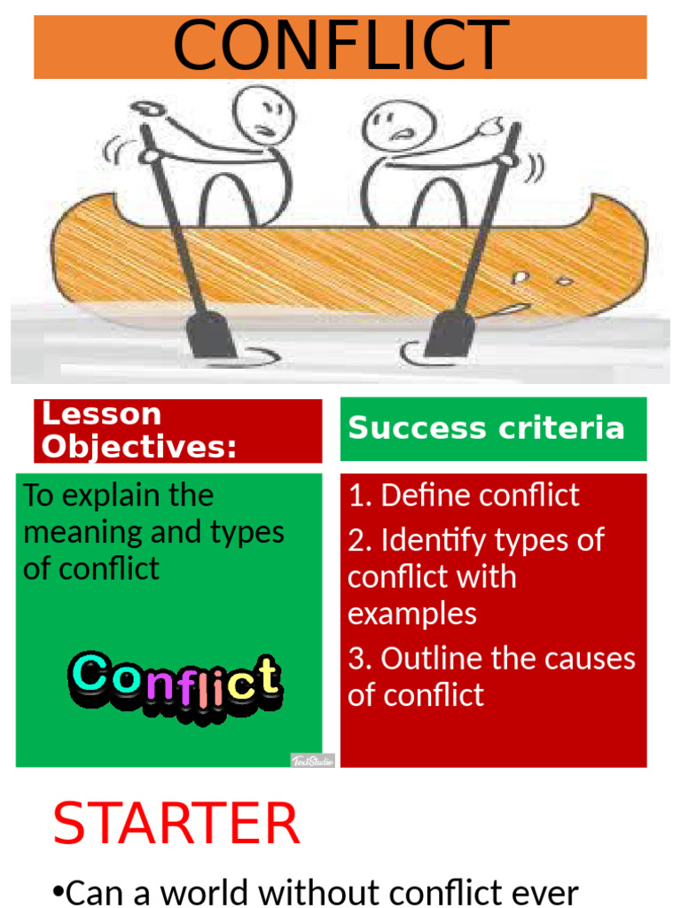 Understanding Conflict: Types and Causes | PDF
