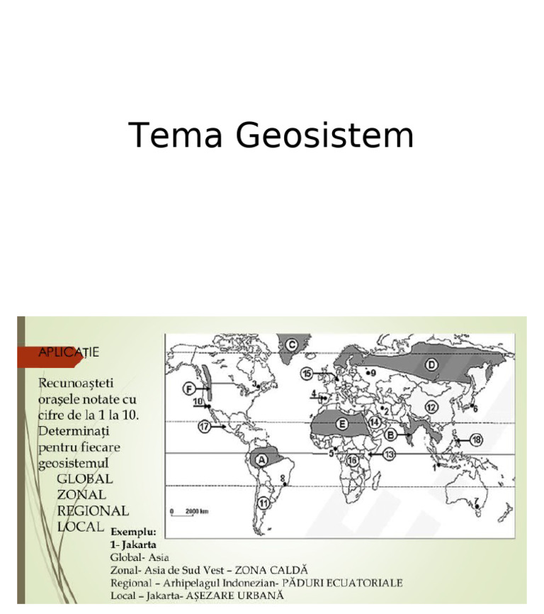 Tema Geosistem | PDF