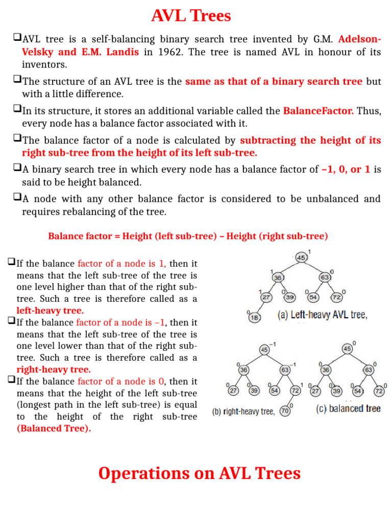 Module 4.5 (AVL Trees) | PDF | Queue (Abstract Data Type) | Algorithms And Data Structures