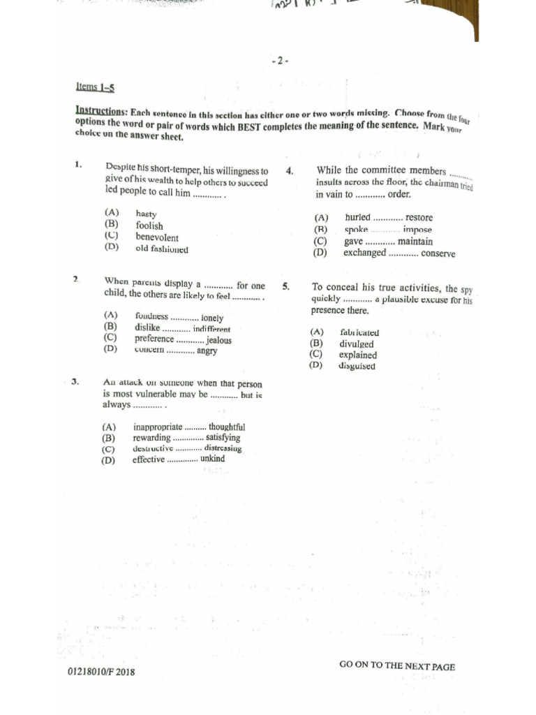Eng A Jun 2018 p1 | PDF