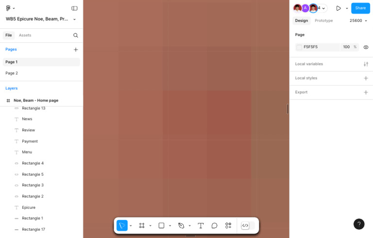 WB5 Epicure Noe, Beam, Prize - Figma | PDF