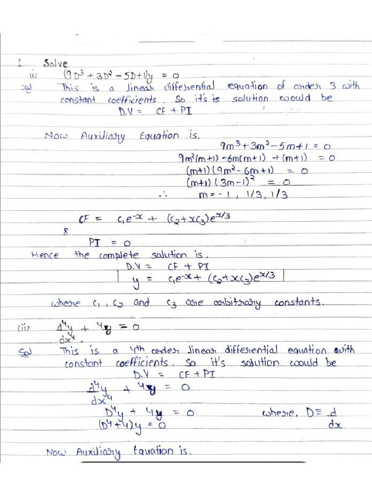 math-assignment unit-1 | PDF
