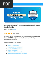 SC-900 Study Guide for Microsoft Exam | PDF | Microsoft Azure | Cloud ...