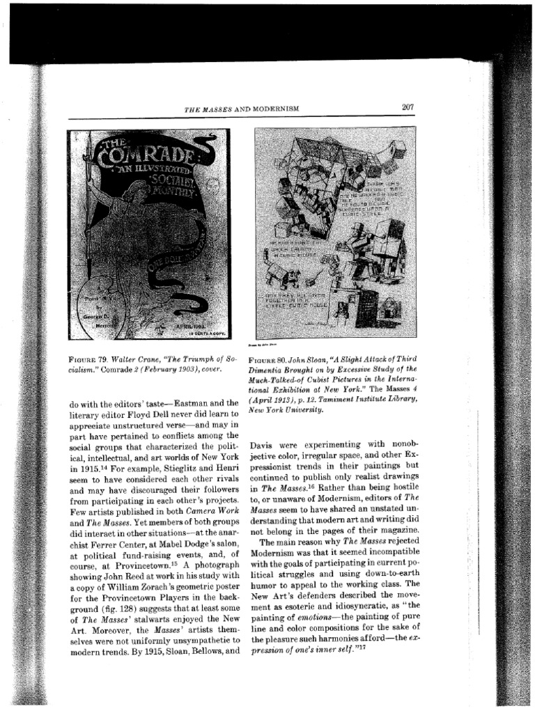 Zurier, The Masses and Modernism II (1) | PDF | Modernism | Abstract Art
