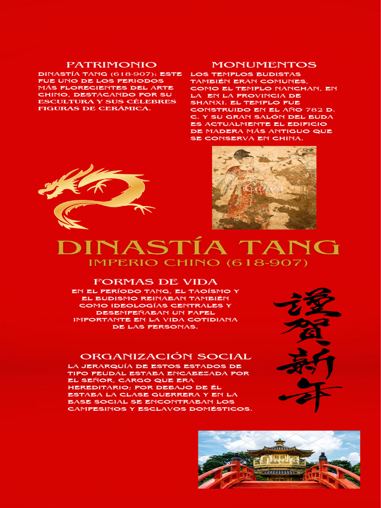 Monumentos de la Dinastía Tang | PDF