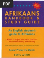 Afrikaans Writing Formats and Layouts | PDF