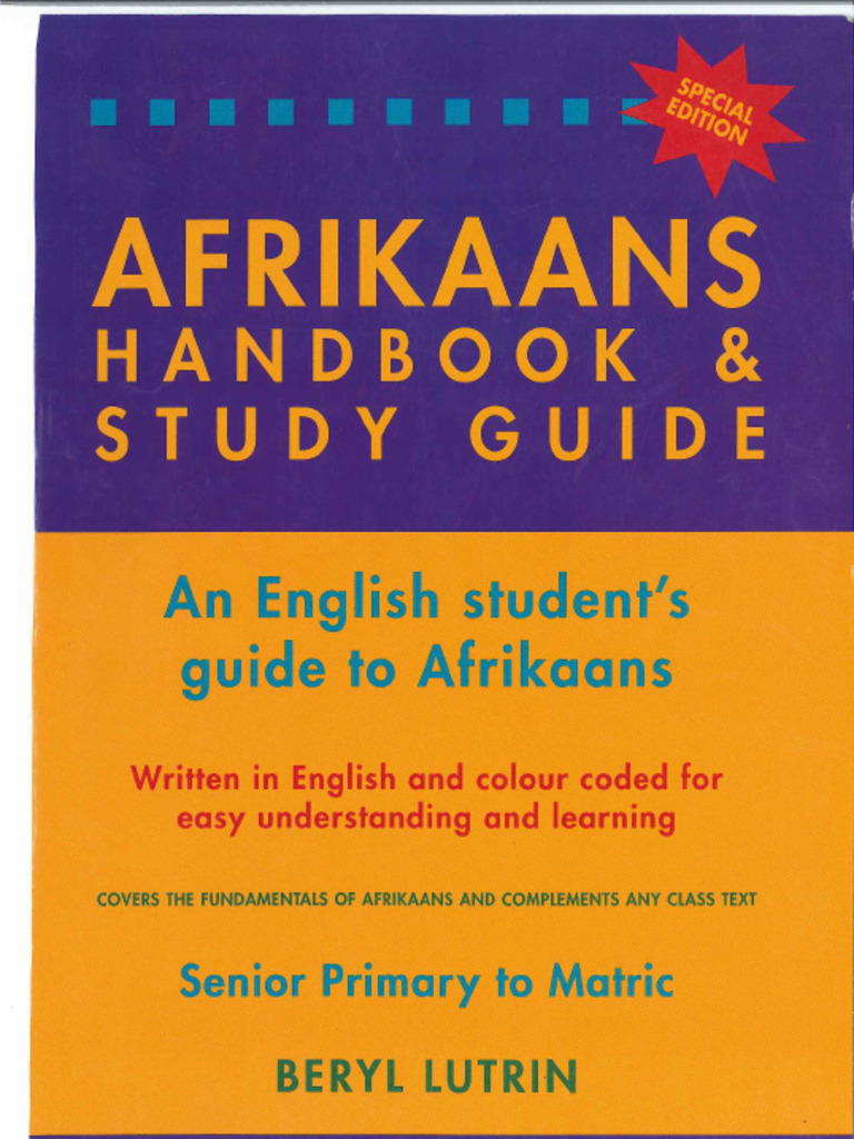 Study - Guide Afrikaans - Engels | PDF