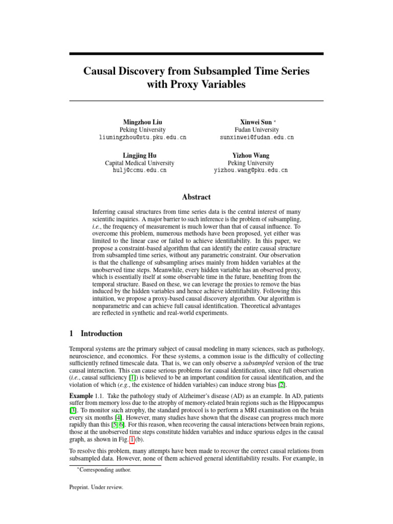 2305.05276 | PDF | Causality | Time Series