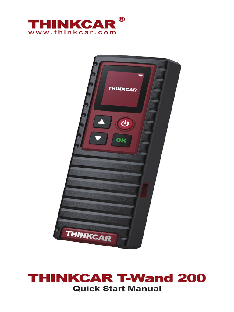 Thinkcar T-Wand 200 | PDF | Mobile App | Computing