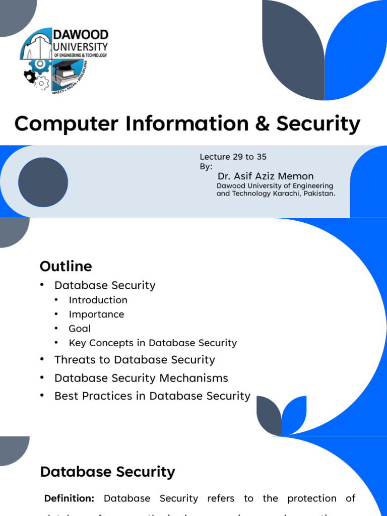 Computer Information And Security Basics Part 3 Pdf
