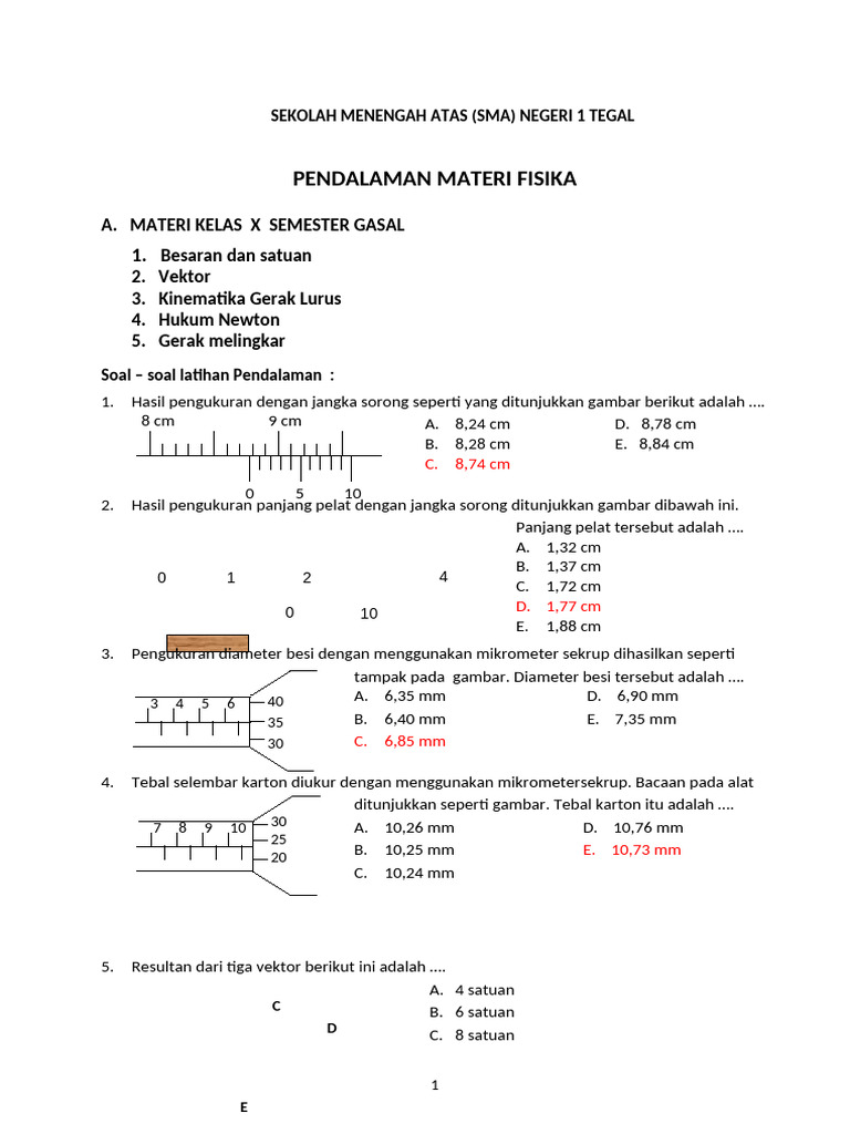Latihan_Soal_Fisika_SMA_Kelas_XII | PDF