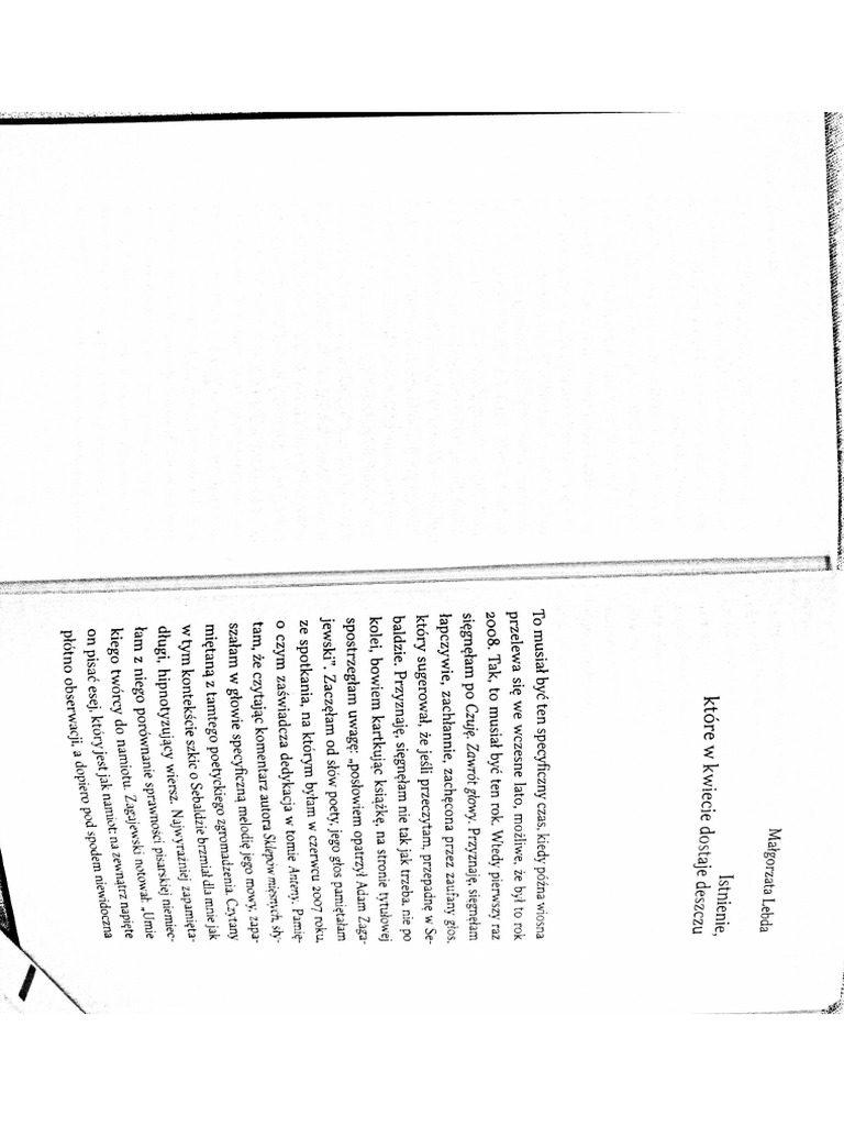 Lebda posłowie Sebald | PDF