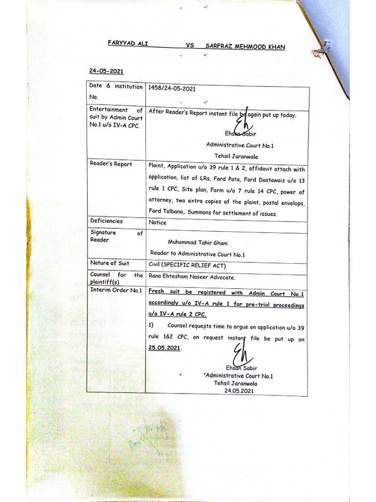 Orders - Issue To Dismisal | PDF