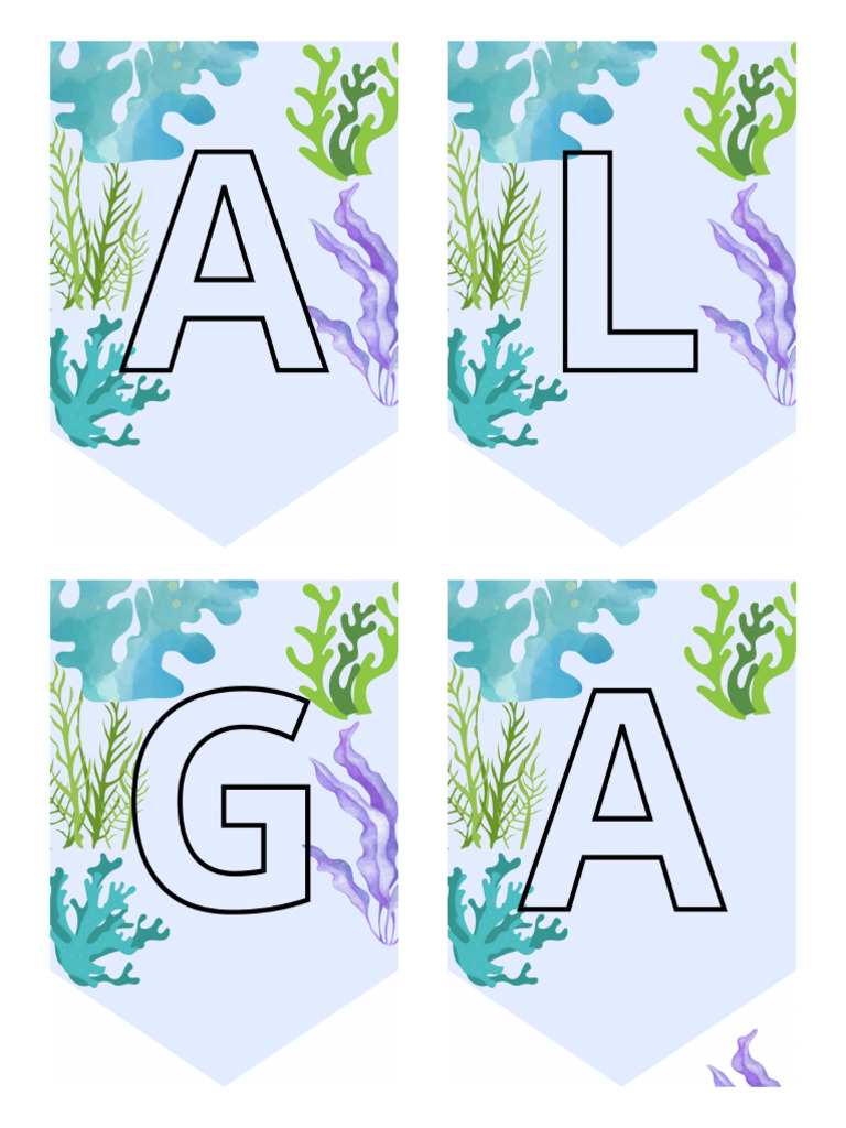 Algas Marinas Pdf