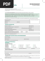 GIG Insurance Claim Reimbursement Form | PDF | Patient | Bahrain