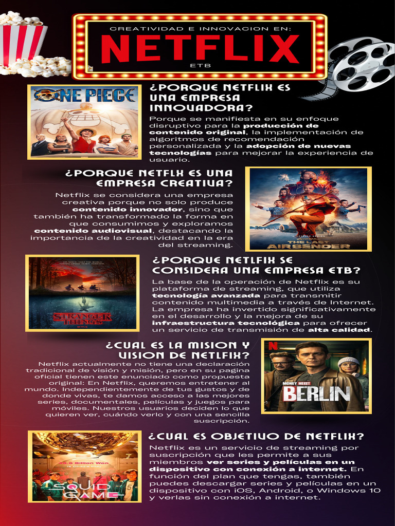 Infografía de Netflix | PDF