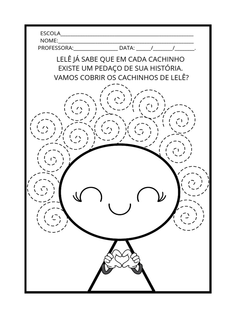 Atividades Cabelo de Lele | PDF