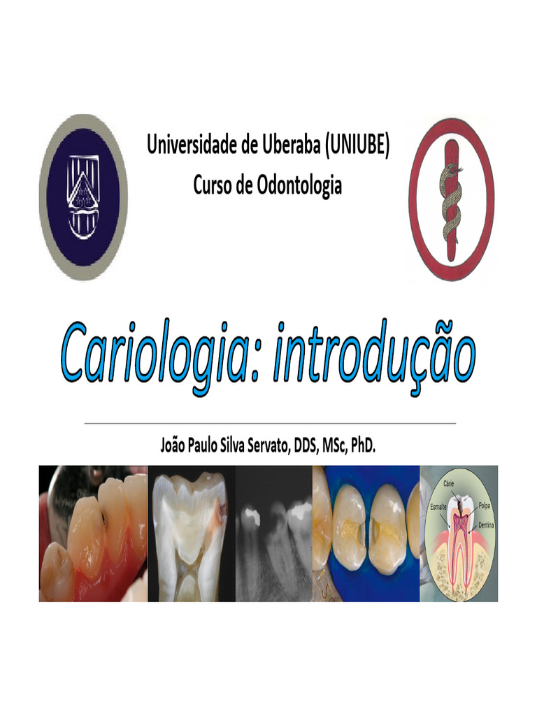 Curso de Cariologia na Odontologia | PDF | Odontologia | Ciências da Saúde