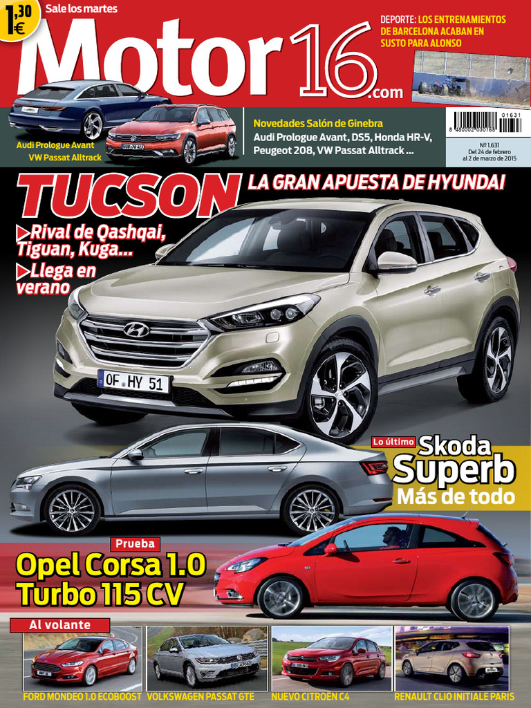 Revista Motor 16 24-2-15 | PDF | Volkswagen | Audi