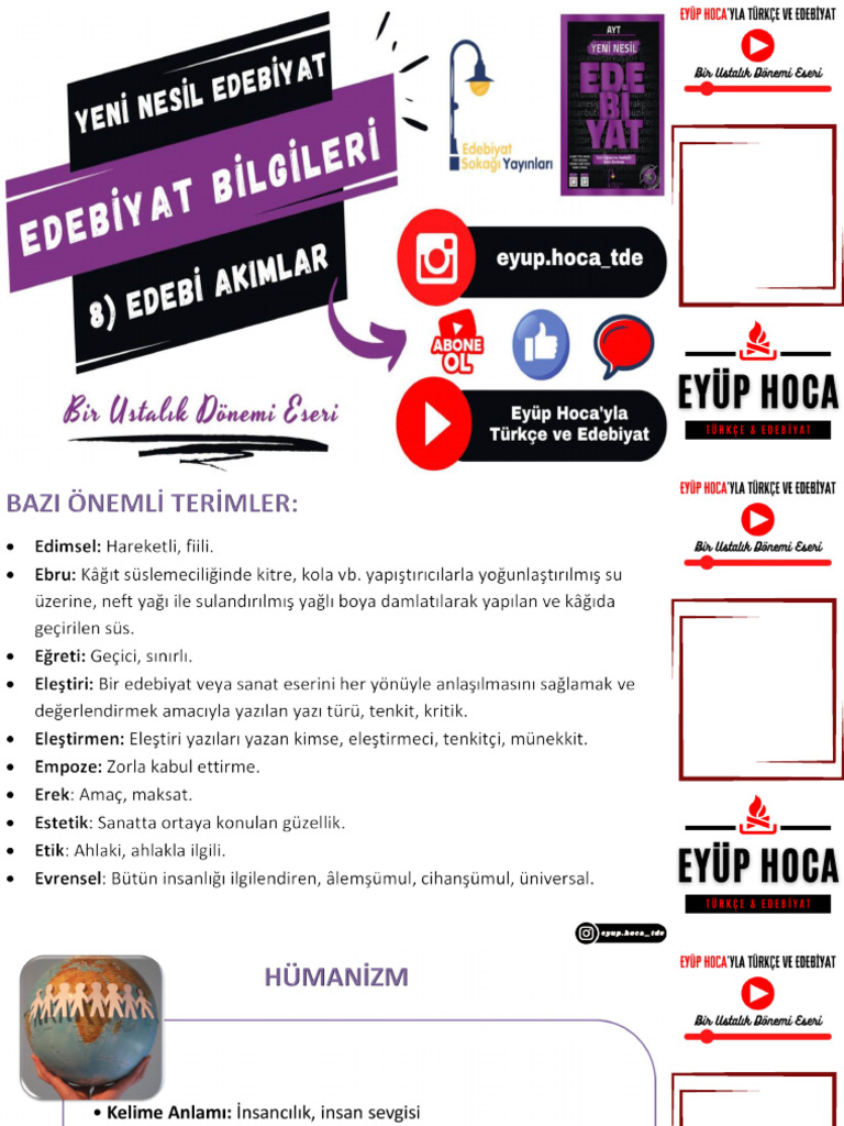 8-9 Edebi Akımlar | PDF