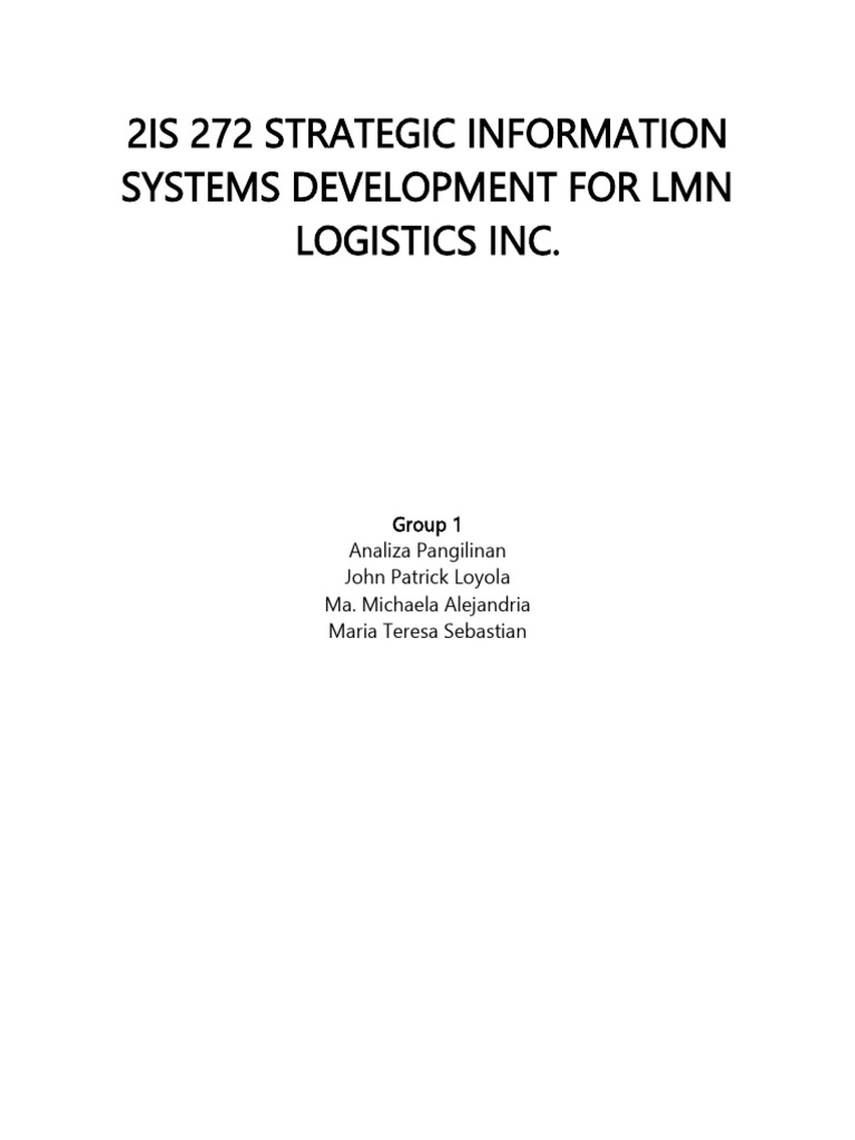 [Final] Analysis Phase - Group 1 v2 | PDF | Performance Indicator | Cloud Computing