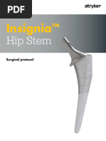 Exeter V40: Femoral Stem Using Exeter Broach | PDF | Surgery | Clinical ...