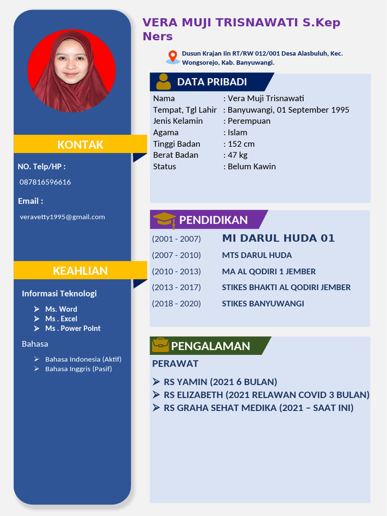 Curriculum Vitae Vera | PDF