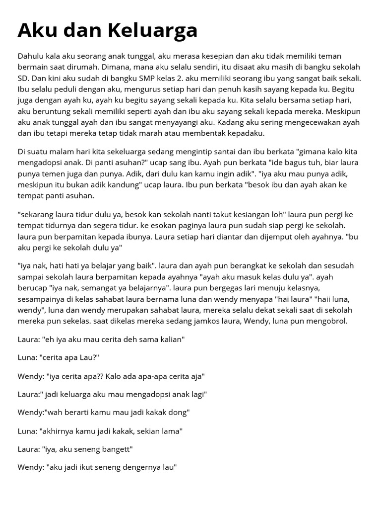 Aku Dan Keluarga - 20241101 - 150436 - 0000 | PDF