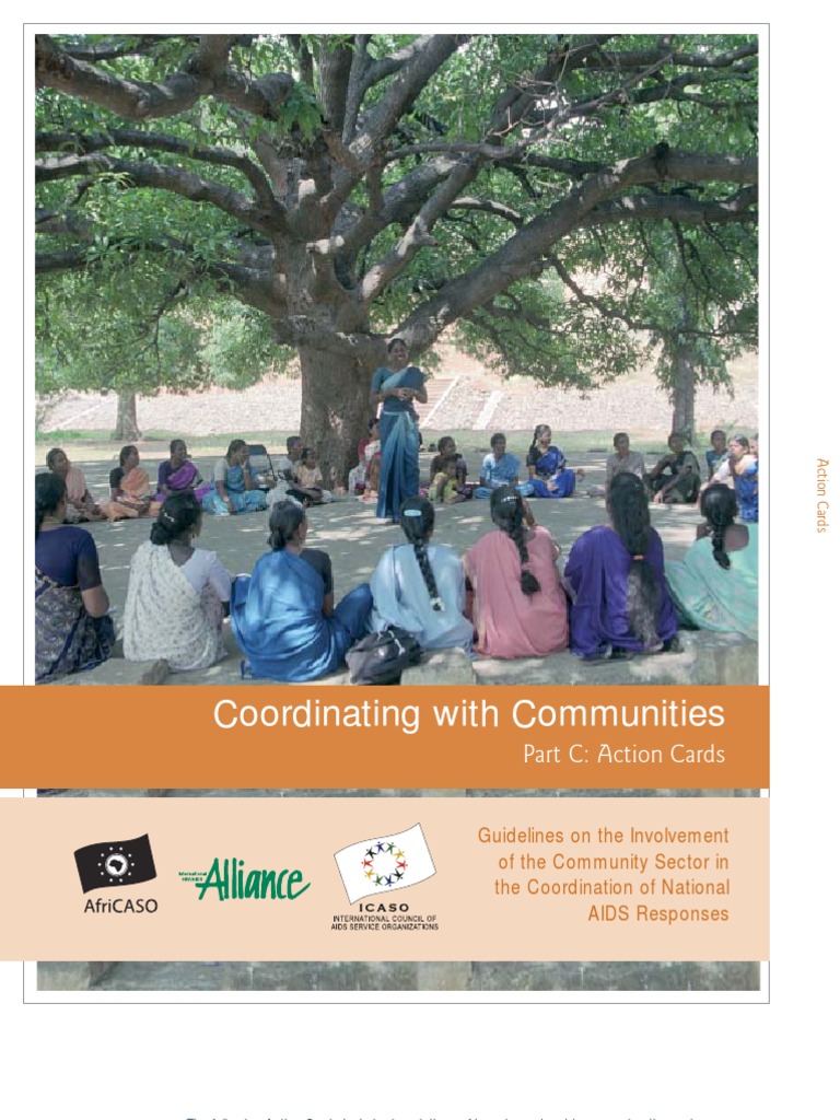 Coordinating With Communities - Action Cards | PDF | Capacity Building ...