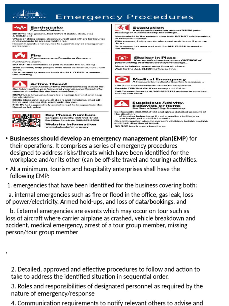 Vii. Emergency Procedures | PDF