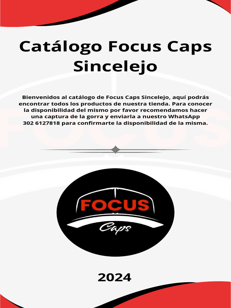 Catalogo Focus Caps Sincelejo | PDF