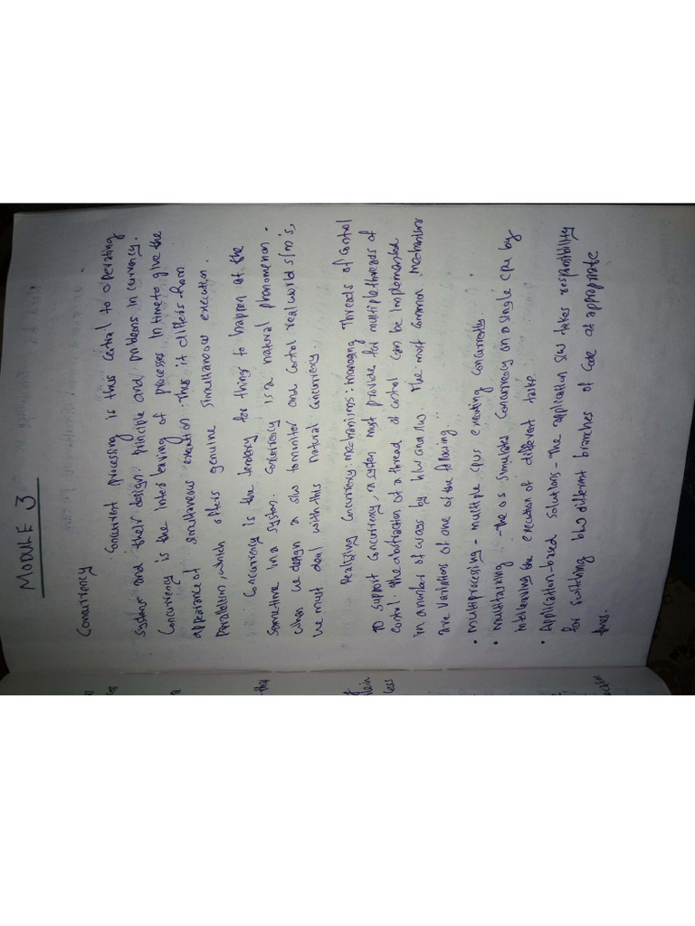 RTOS Mod 3 Note | PDF