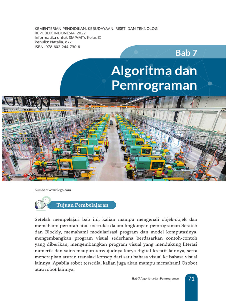 Bab 3 Algoritma dan Pemrograman | PDF
