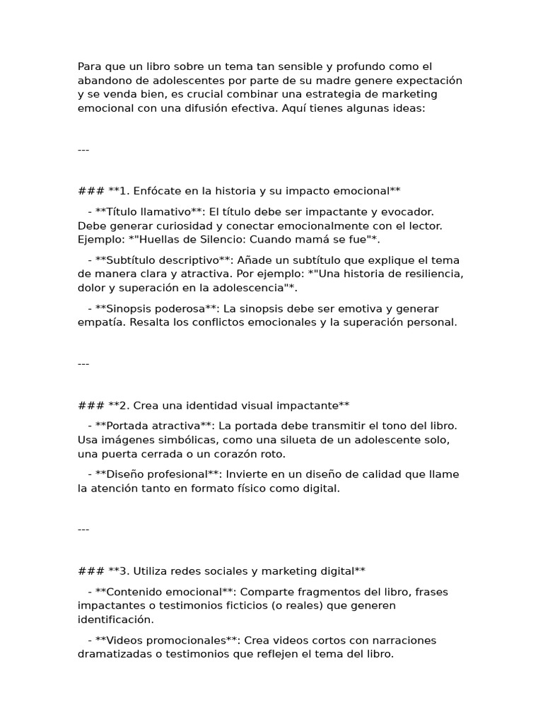 Sobre Mi Libro | PDF