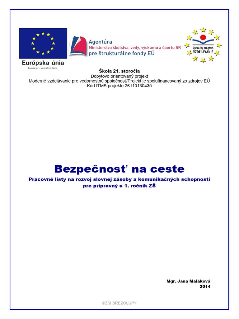 bezpecnost-na-ceste - pravidlá | PDF