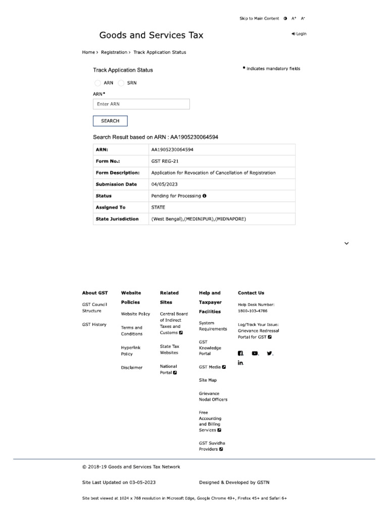 Revocation ARN | PDF