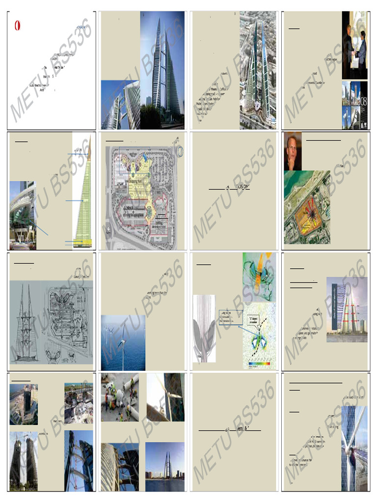 Bahrain World Trade Center - Banu Nur Sengun | PDF