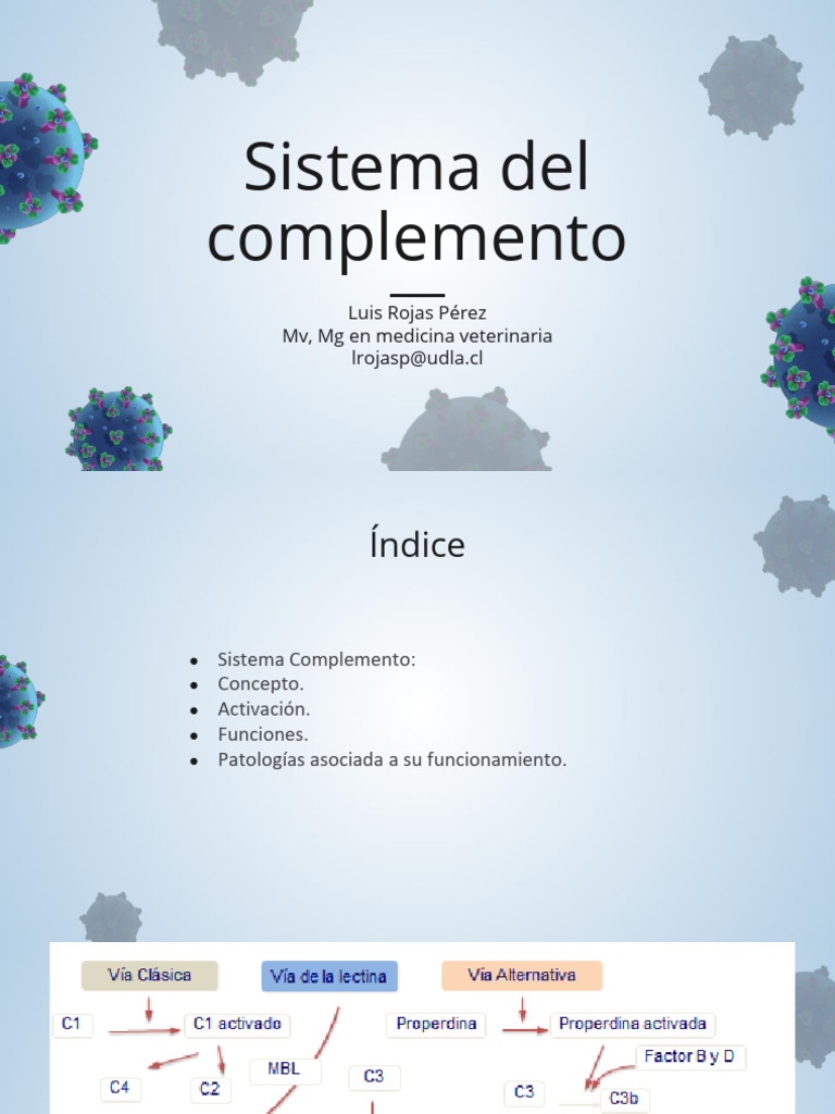 Sistema Del Complemento | PDF | Sistema complementario | Hematología